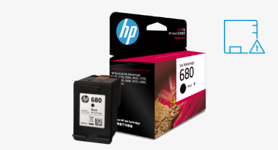 HP 680 Black Original Ink Advantage Cartridge - (F6V27AA) - ร้านค้า HP ...